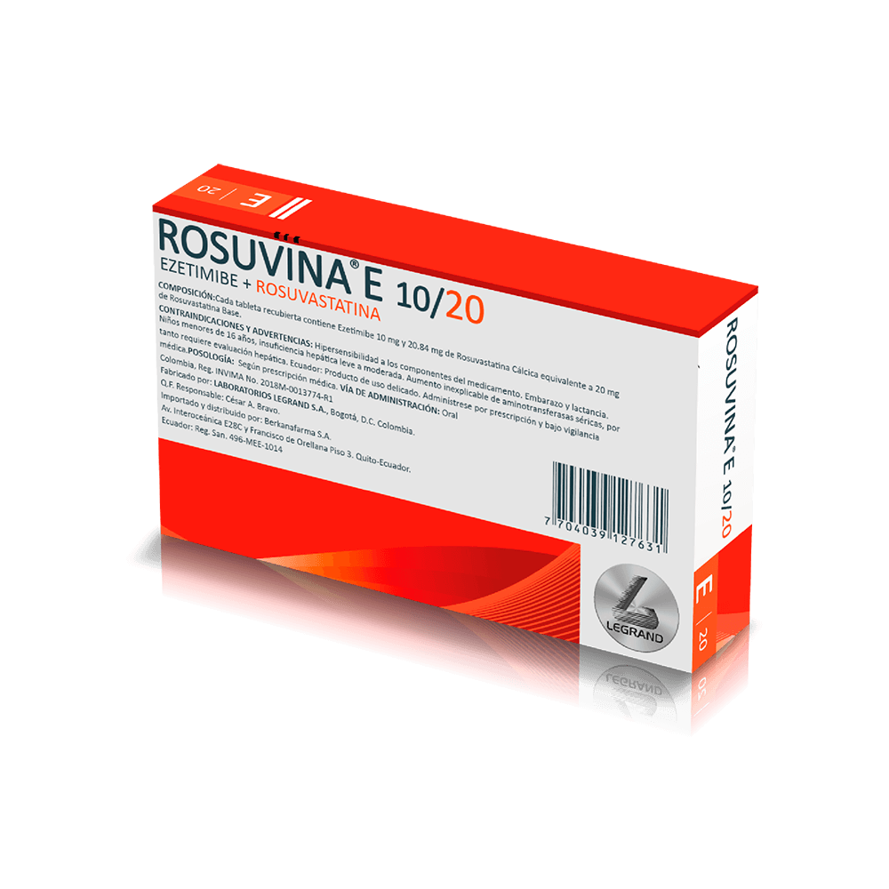 ROSUVINA LEGRAND® E 10/20 - Laboratorios Legrand